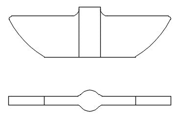 Electropolished SS Paddle Blade,Toyoma compatible – Quality Lab Accessories