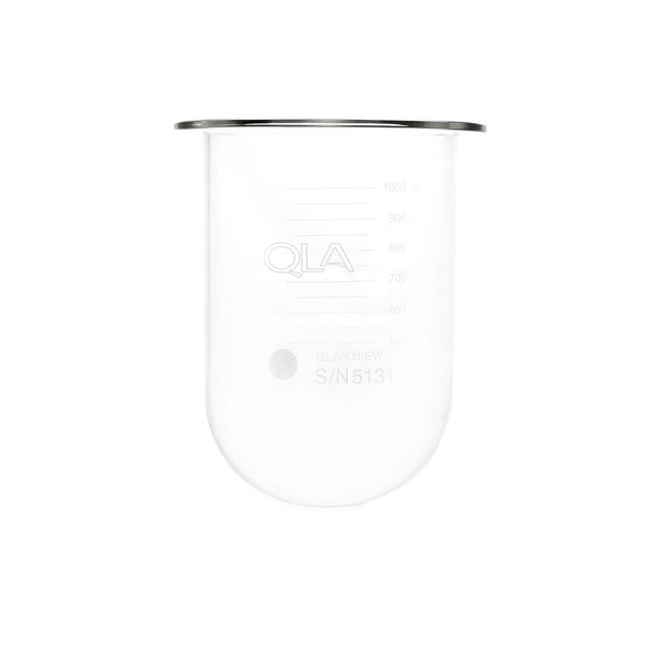 1000mL Clear Glass Vessel, Erweka compatible – Quality Lab Accessories