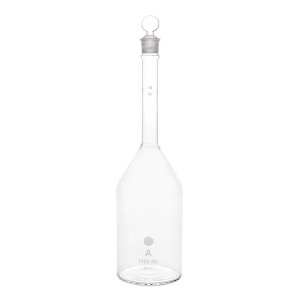 1000mL Volumetric Flask, Class A, Calibrated to 20°C – Quality Lab ...