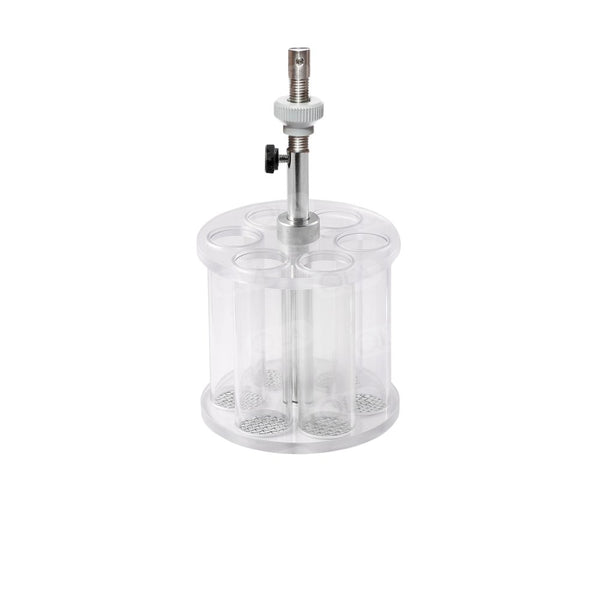 6 Tube Disintegration Assembly with Plastic Tubes, Agilent/VanKel comp ...