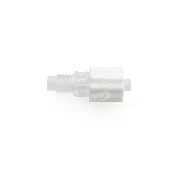 Male ¼ x 28 Thread to Male Luer with Locking Nut – Quality Lab Accessories